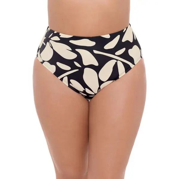S3 APPAREL High-waisted Bikini Bottom - Bahia Floral