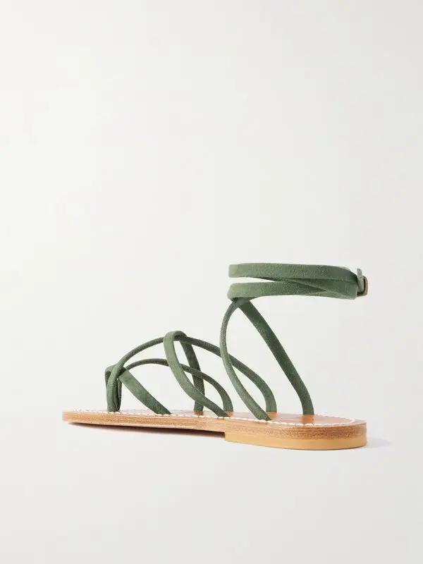 K.JACQUES Zenobie Suede Sandals