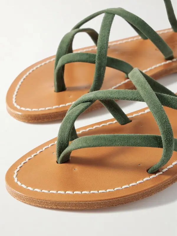 K.JACQUES Zenobie Suede Sandals