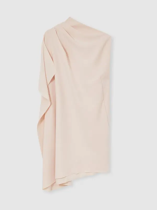 REISS Ellery One-shoulder Mini Dress