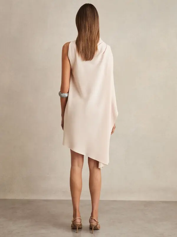 REISS Ellery One-shoulder Mini Dress