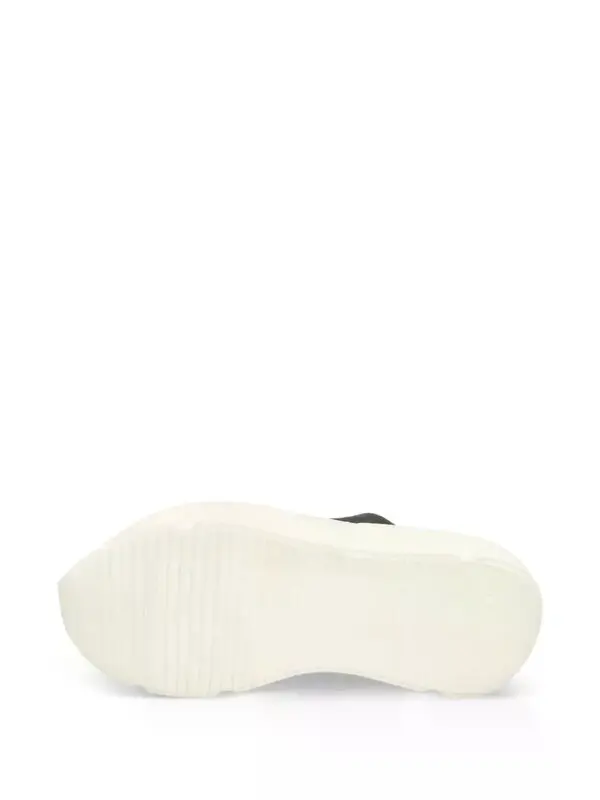 Rick Owens Abstract Low-top Sneakers - Grey