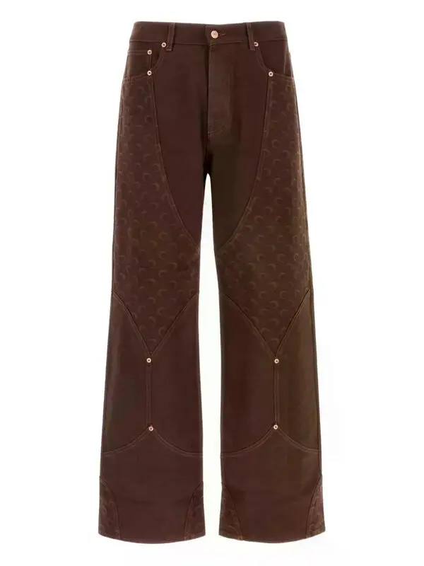 MARINE SERRE Embroidered Trousers