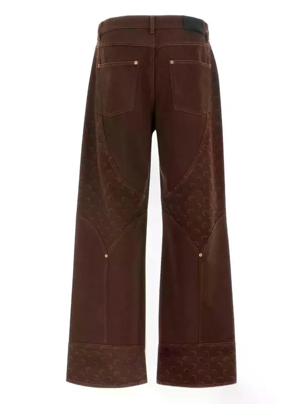 MARINE SERRE Embroidered Trousers