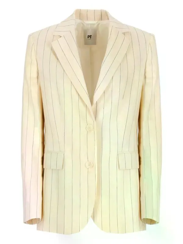 PT TORINO Pinstriped Blazer