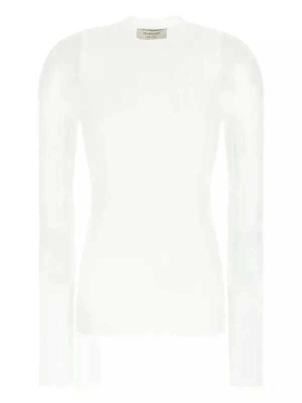 Sportmax Long-sleeved Top - White
