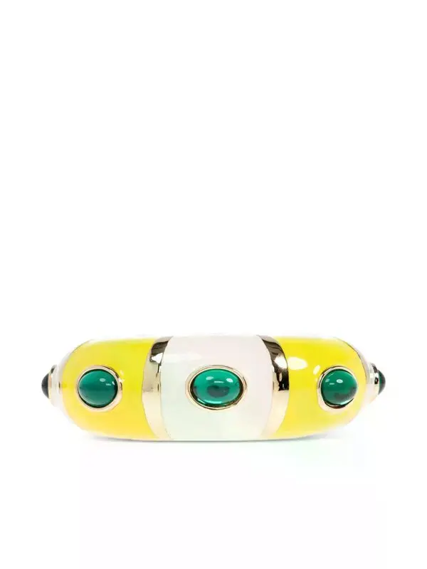 Jacquemus Glazed-finish Bracelet - Gold