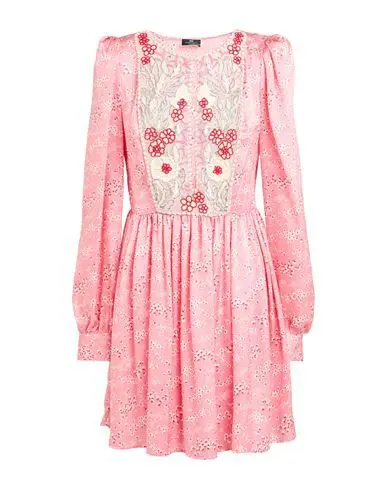 Elisabetta Franchi Flared Floral-print Mini Dress