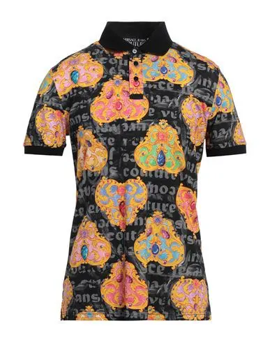 Versace Polo Shirt Size Cotton, Polyester, Polyamide, Elastane