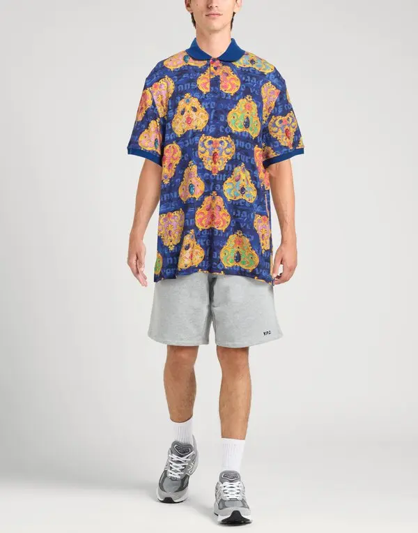 Versace Polo Shirt Size Cotton, Polyester, Polyamide, Elastane