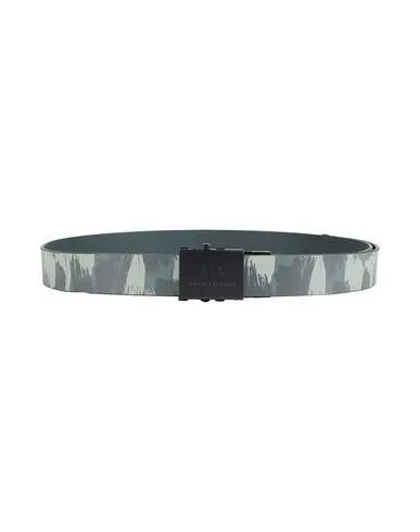 Armani Exchange Leather Belt - Green