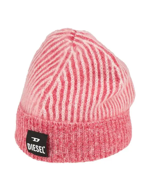 DIESEL® Intarsia-knit Beanie - Red