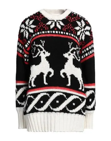 VICOLO Intarsia-knit Sweater