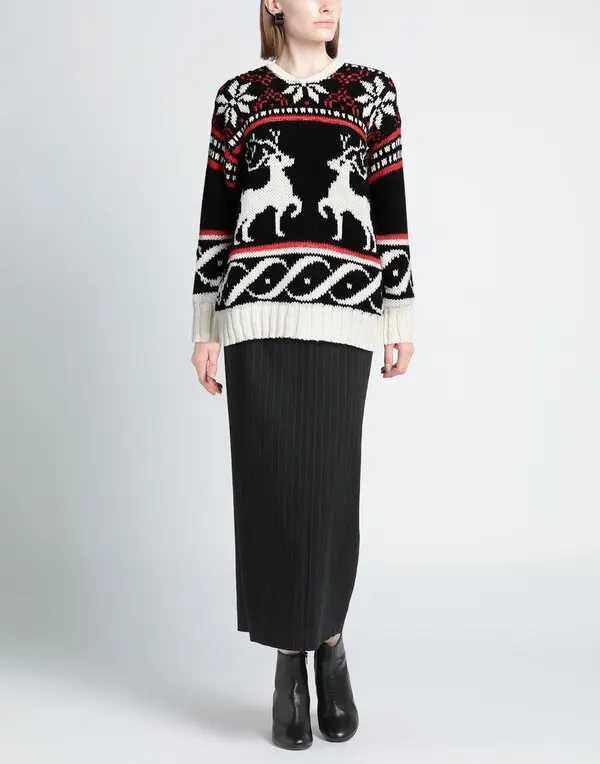 VICOLO Intarsia-knit Sweater