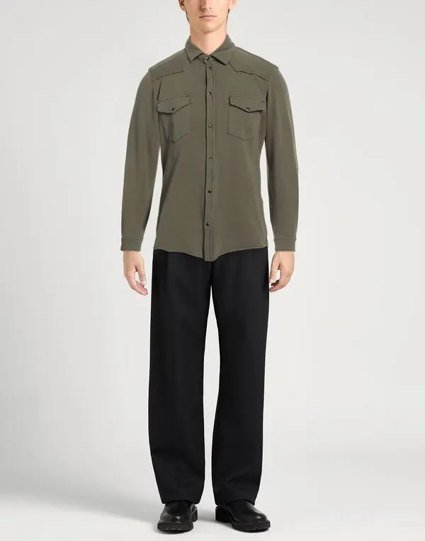 BERNA Shirt Size Cotton, Elastane - Green
