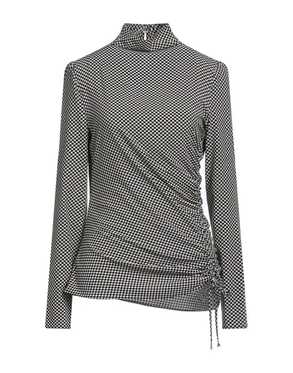 Patrizia Pepe Checked Jersey Top