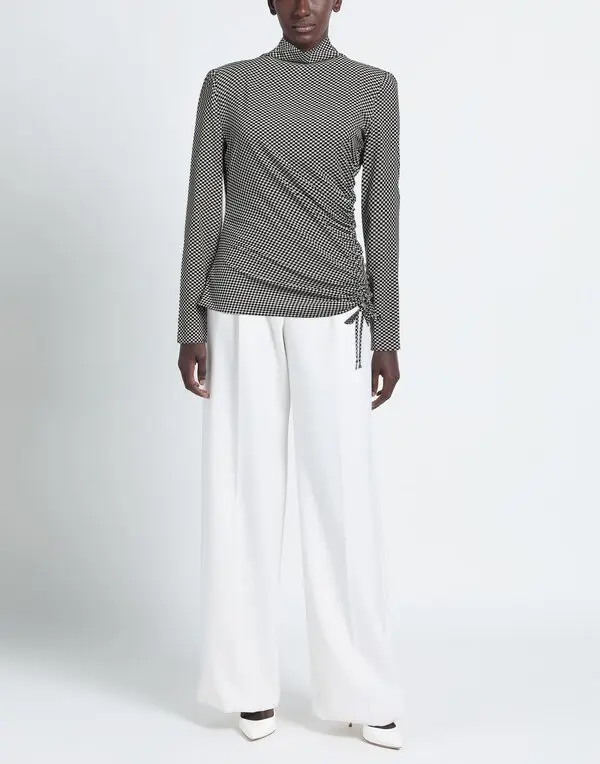 Patrizia Pepe Checked Jersey Top