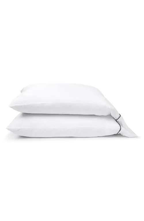 POM POM AT HOME Sheena Set Of 2 Sateen Pillowcases - Midnight