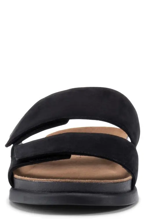 VAGABOND SHOEMAKERS Kevin Leather Strap Slide Sandals - Black