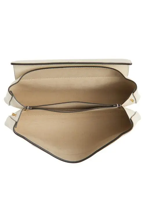 REE PROJECTS Elieze Leather Clutch - Beige