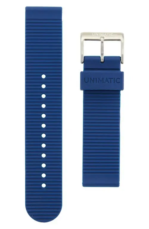 UNIMATIC Synthetic Rubber Band - Blue
