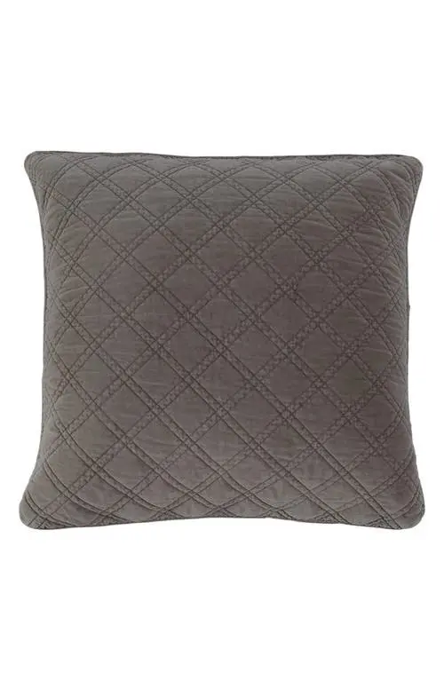 POM POM AT HOME Brussels Sham - Pewter