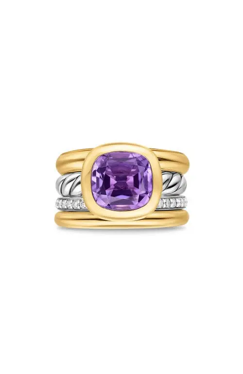 David Yurman Dy Mercer® Stone Ring - Amethyst