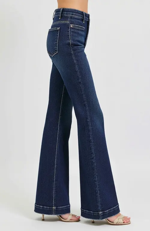 MODENAIRE High-rise Flare Jeans