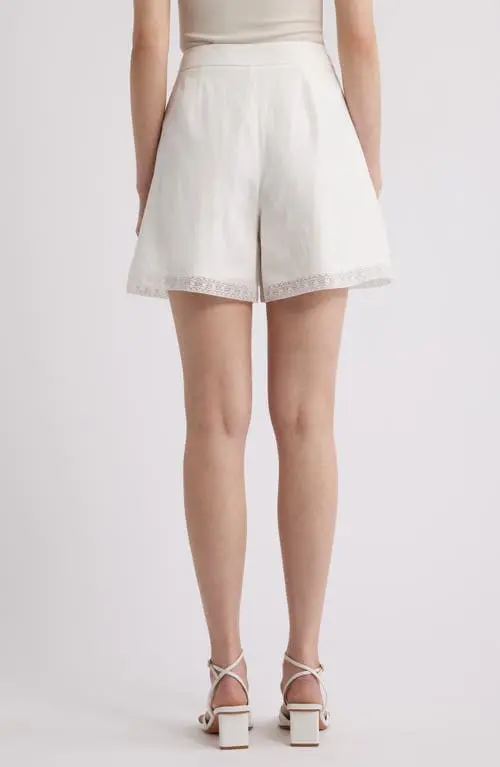 Kobi Halperin Embroidered High-waist Shorts