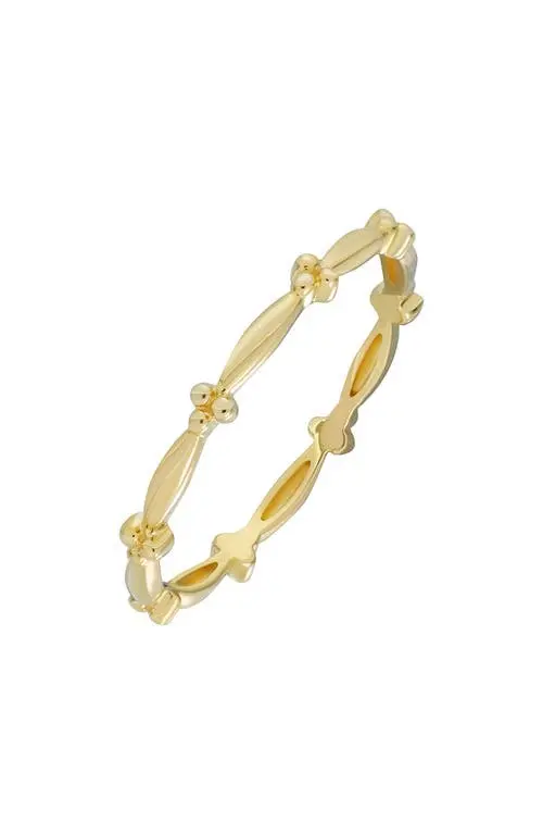 Bony Levy 14k Gold Beaded Ring - 14k Yellow Gold