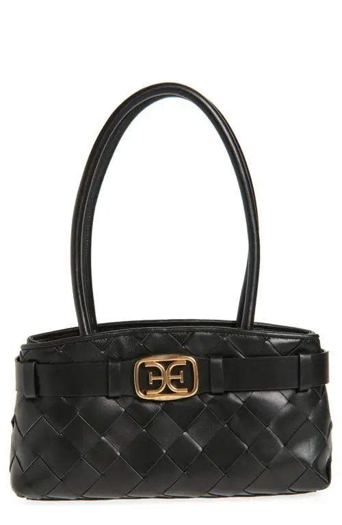 Sam Edelman Cleo Woven Leather Shoulder Bag