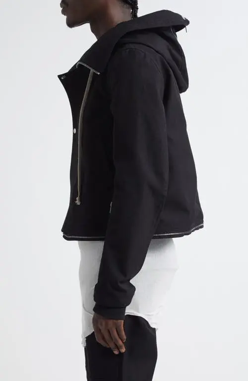 Rick Owens Headon Crop Parka