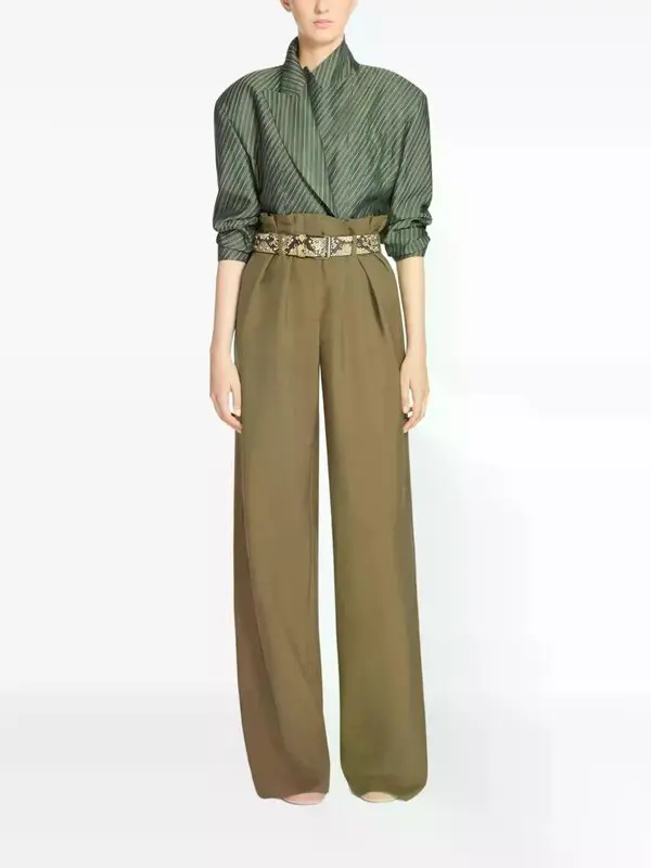 Dries Van Noten Single-breasted Striped Blazer