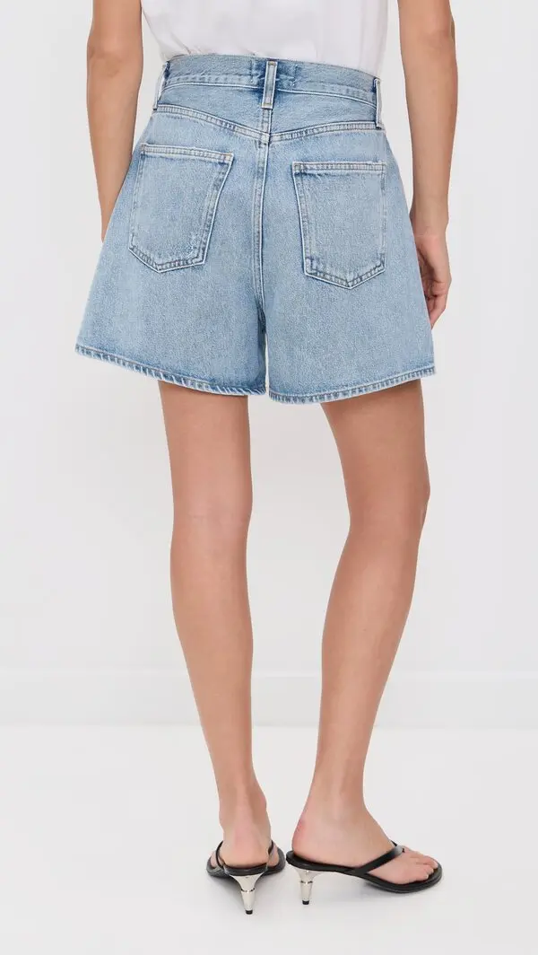 AGOLDE Rhoda Denim Shorts - Raft