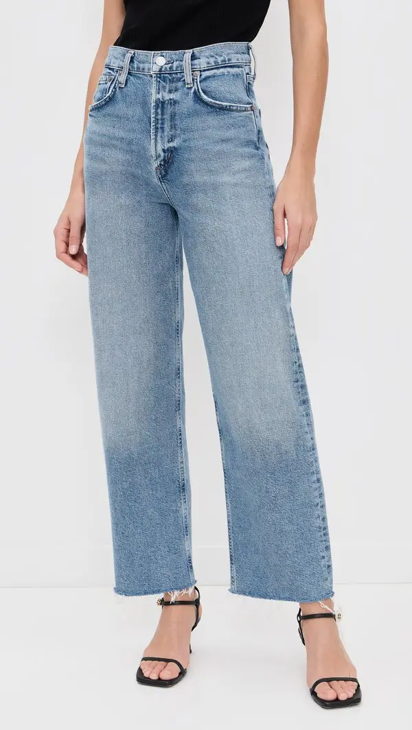 AGOLDE High-rise Wide Leg Jeans - Forum