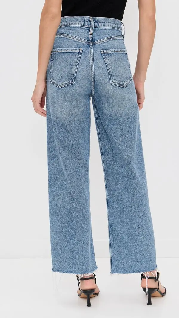 AGOLDE High-rise Wide Leg Jeans - Forum