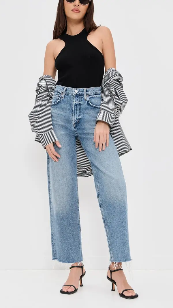 AGOLDE High-rise Wide Leg Jeans - Forum