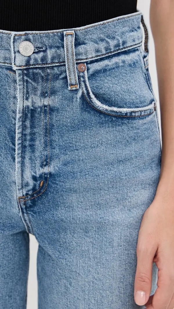 AGOLDE High-rise Wide Leg Jeans - Forum