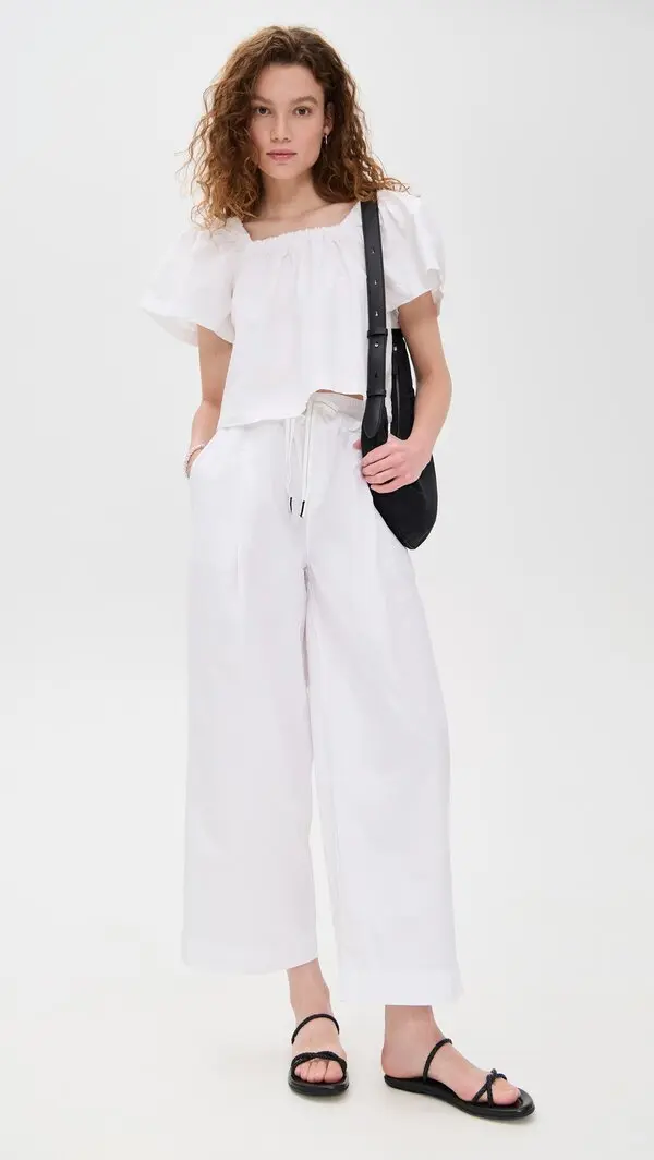 Stateside Poplin Drawstring Pants
