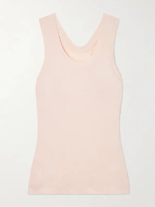 Norma Kamali Racer Stretch-jersey Tank