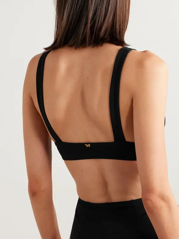 Kiki De Montparnasse Echauffe Embellished Bikini Top