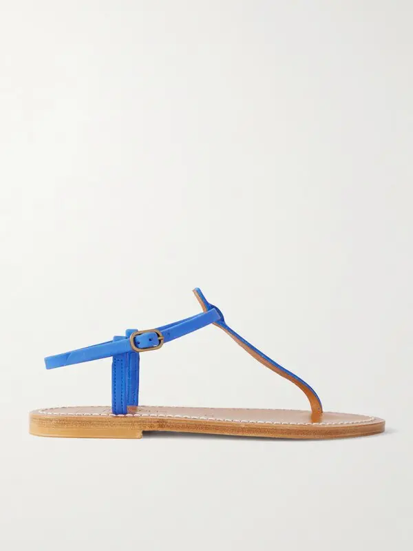 K.JACQUES Picon Nubuck Sandals - Blue