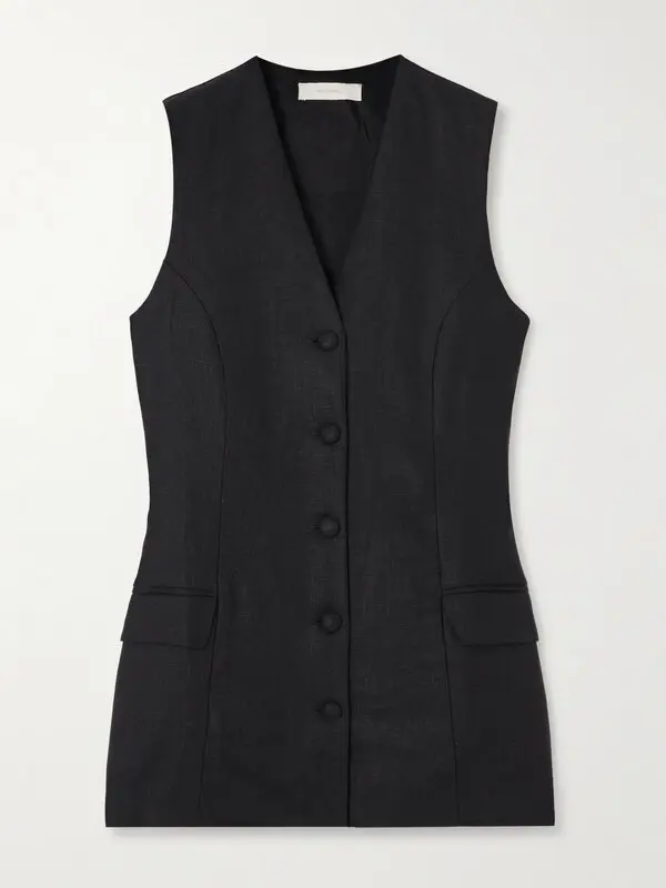 Faithfull The Brand Eloise Linen Vest
