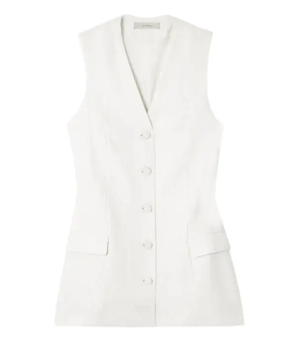 Faithfull The Brand Eloise Linen Vest