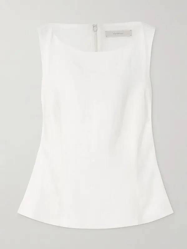 Faithfull The Brand Ana Linen Tank
