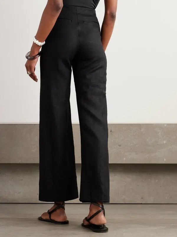 Faithfull The Brand Lya Linen Wide-leg Pants