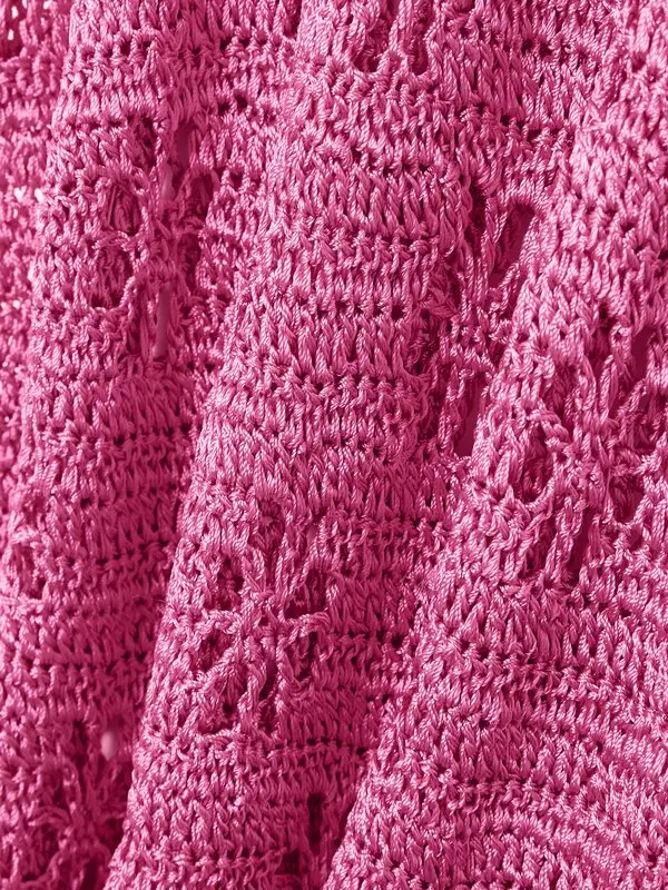 Calle Del Mar Crocheted Midi Dress