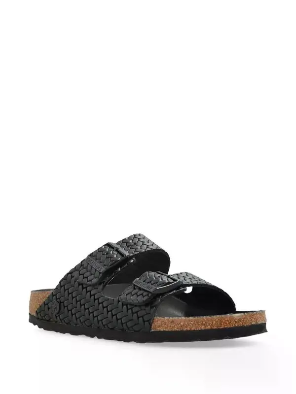 BIRKENSTOCK Arizona Woven Sandals - Black