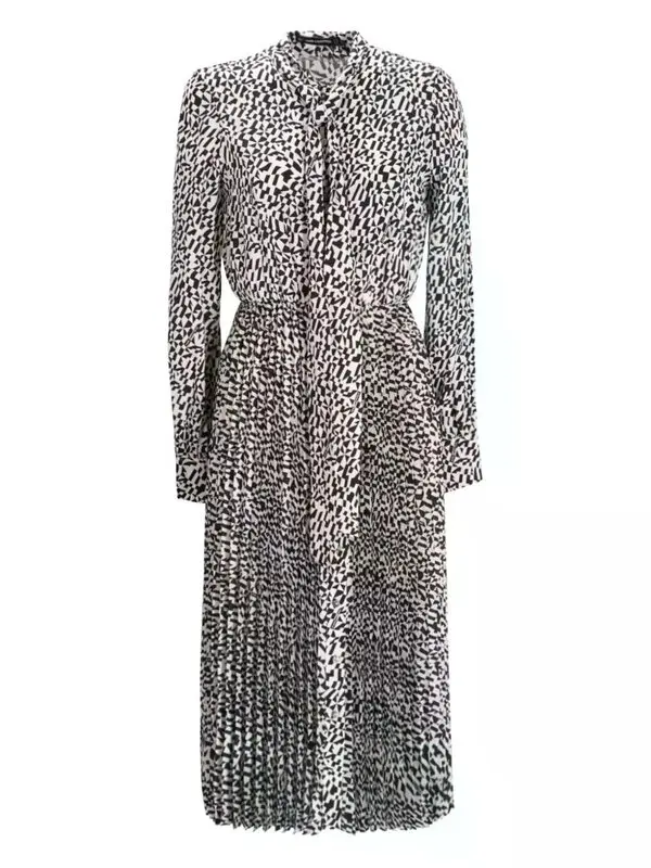 Karl Lagerfeld Geometric-print Midi Dress