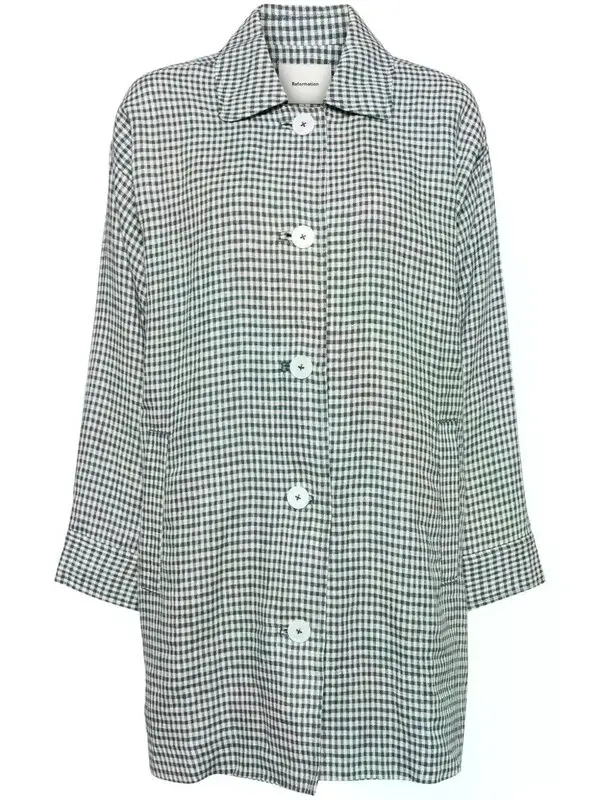 REFORMATION Irene Linen Jacket